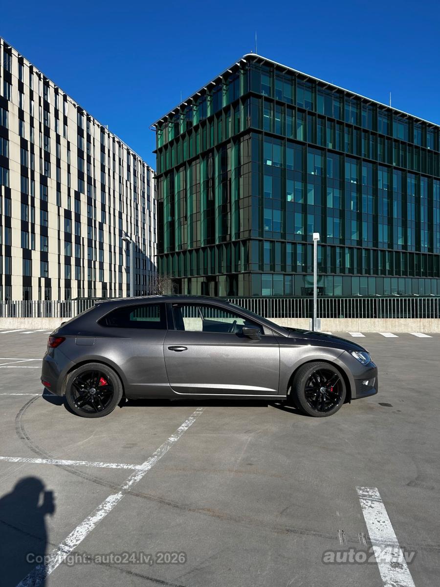 Grey SEAT Leon 2014 in Tallinn, with an engine capacity of 1.40 L and mileage of 189 thousand km for 7500 €, photo 9 on AUTOMOTO.COM.LV