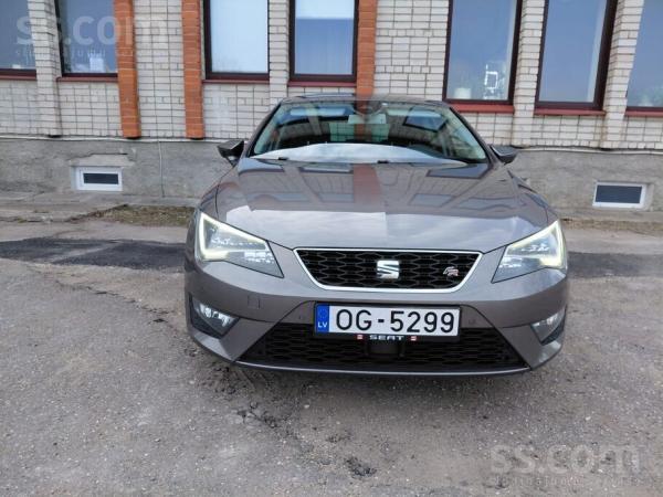 Серый Сеат Леон 2014 в Талси, объемом двигателя 2.00 л и пробегом 339 тыс. км за 6700 €, фото 2 на AUTOMOTO.COM.LV