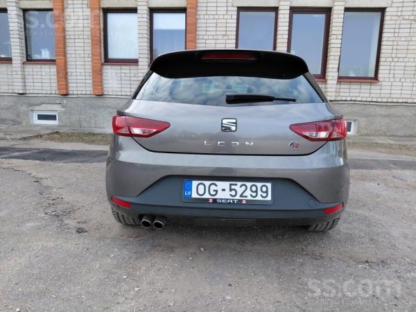 Серый Сеат Леон 2014 в Талси, объемом двигателя 2.00 л и пробегом 339 тыс. км за 6700 €, фото 5 на AUTOMOTO.COM.LV