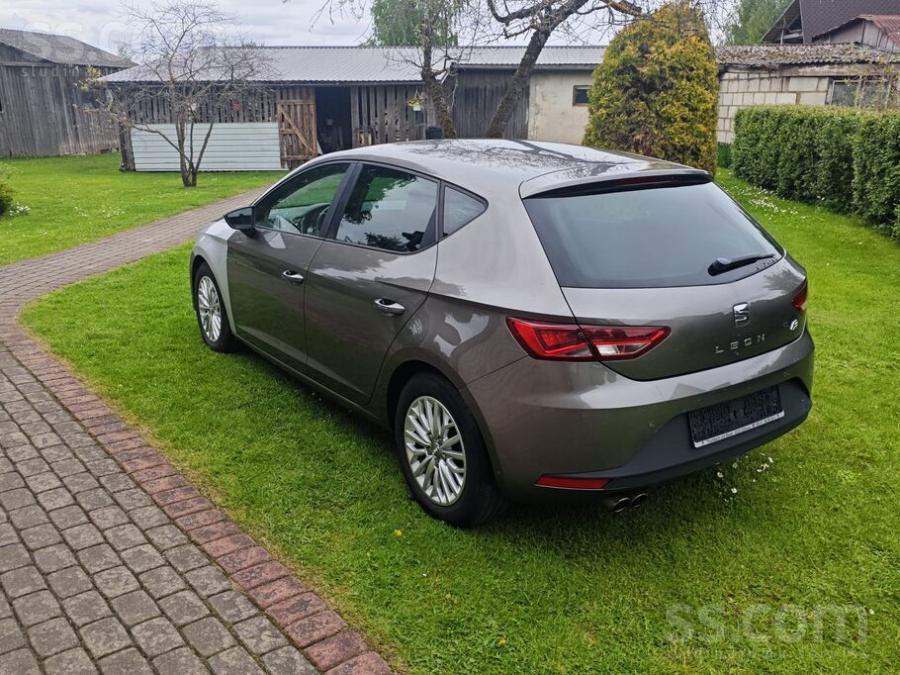 Pelēks SEAT Leon 2014 Jēkabpils, ar dzinēja tilpumu 2.00 L un nobraukumu 281 tūkst. km par 4650 €, foto 5 vietnē AUTOMOTO.COM.LV