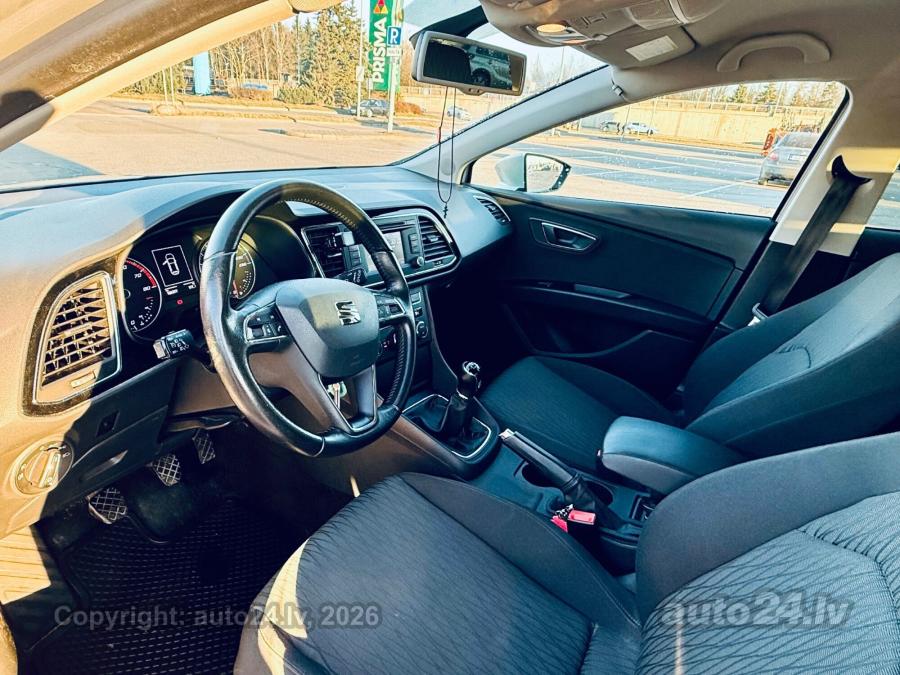 Pelēks SEAT Leon 2014 Tallina, ar dzinēja tilpumu 1.20 L un nobraukumu 166 tūkst. km par 6250 €, foto 13 vietnē AUTOMOTO.COM.LV