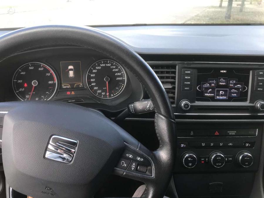 Pelēks SEAT Leon 2014 Šilutė, ar dzinēja tilpumu 1.40 L un nobraukumu 169 tūkst. km par 6450 €, foto 18 vietnē AUTOMOTO.COM.LV