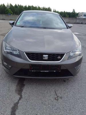 Pelēks SEAT Leon 2014 Panevēža, ar dzinēja tilpumu 2.00 L un nobraukumu 244 tūkst. km par 5500 €, foto  vietnē AUTOMOTO.COM.LV