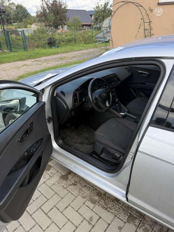 Сеат Леон 2014 в Вильнюс на AUTOMOTO.COM.LV Серый Сеат Леон 2014 в Вильнюс, объемом двигателя 1.60 л и пробегом 390 тыс. км за 3500 €, фото 9 на AUTOMOTO.COM.LV