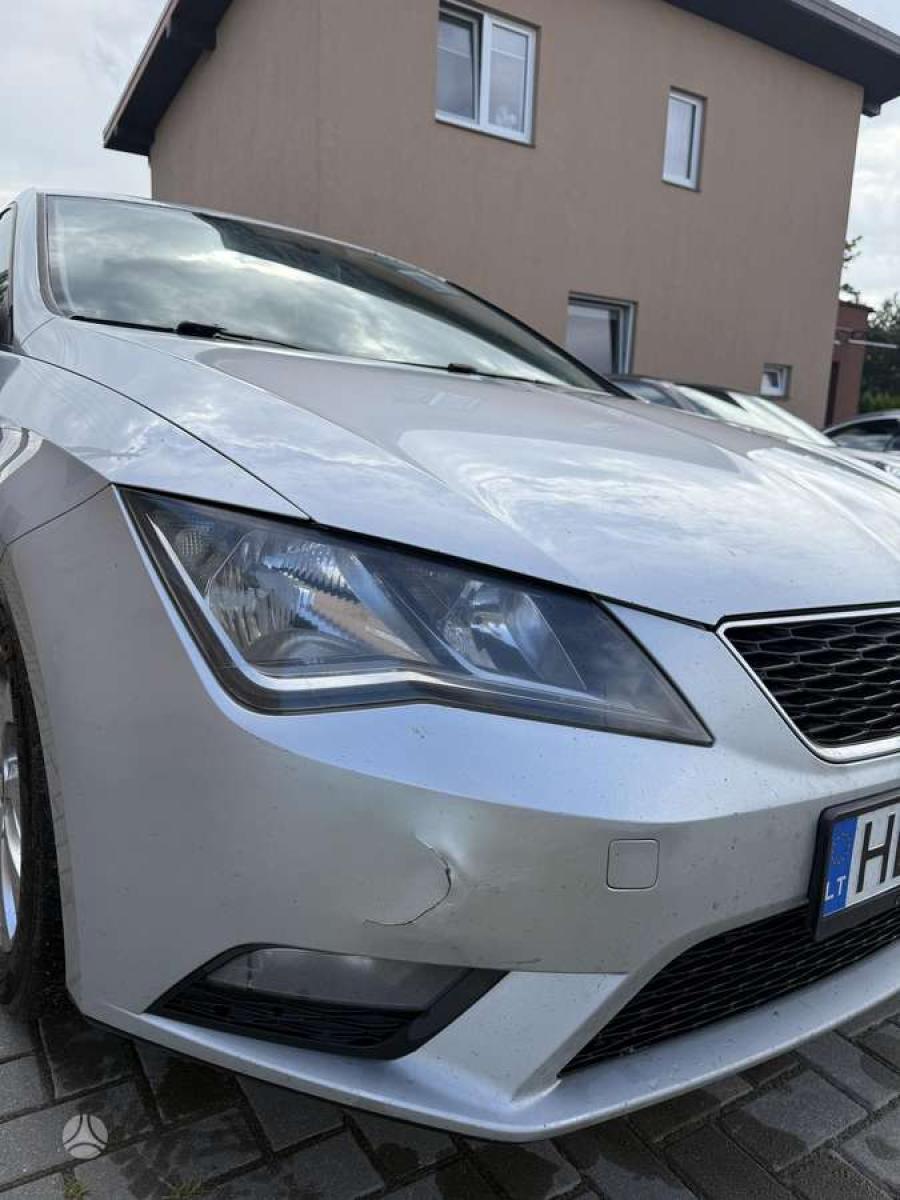 Pelēks SEAT Leon 2014 Viļņa, ar dzinēja tilpumu 1.60 L un nobraukumu 390 tūkst. km par 3500 €, foto 16 vietnē AUTOMOTO.COM.LV