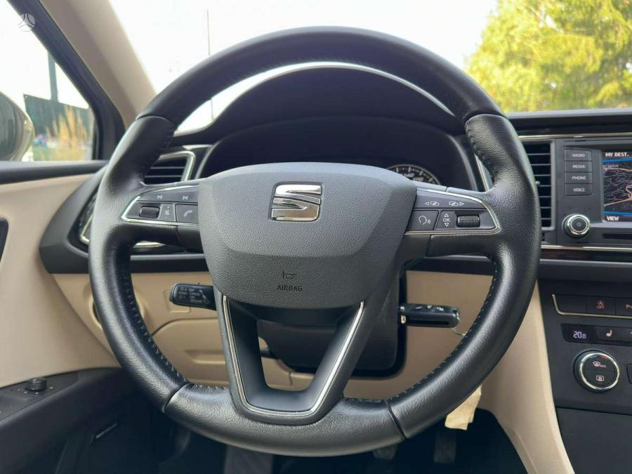 Grey SEAT Leon 2014 in Vilnius, with an engine capacity of 1.40 L and mileage of 272 thousand km for 5870 €, photo 19 on AUTOMOTO.COM.LV