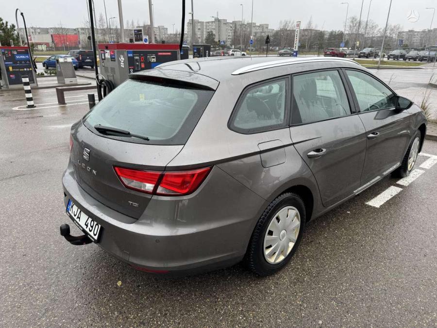 Pelēks SEAT Leon 2015 Viļņa, ar dzinēja tilpumu 1.60 L un nobraukumu 247 tūkst. km par 6400 €, foto 4 vietnē AUTOMOTO.COM.LV