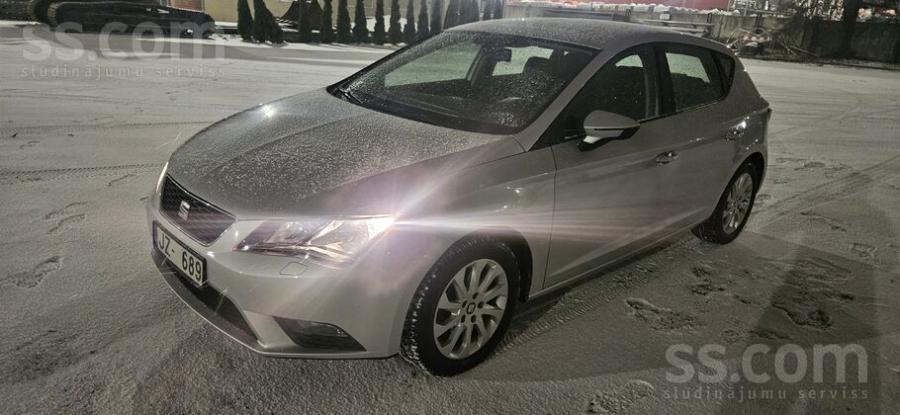 Grey SEAT Leon 2015 in Riga, with an engine capacity of 1.40 L and mileage of 298 thousand km for 5200 €, photo 1 on AUTOMOTO.COM.LV