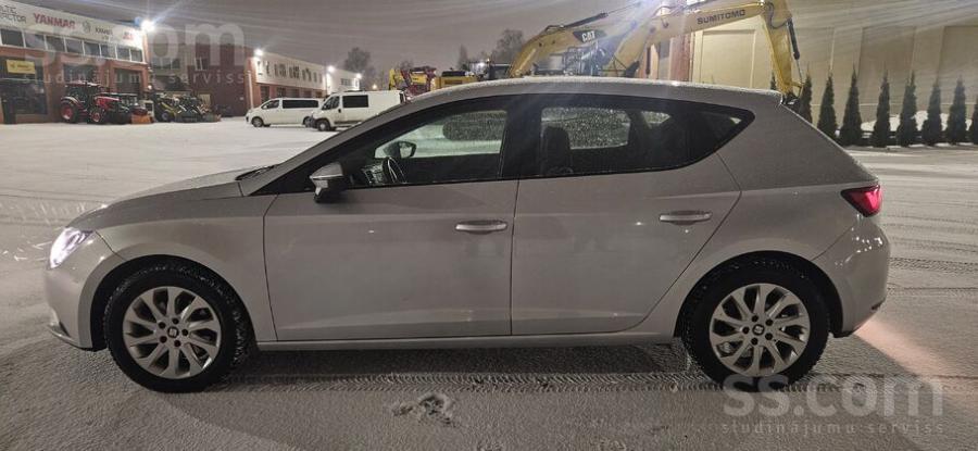 Grey SEAT Leon 2015 in Riga, with an engine capacity of 1.40 L and mileage of 298 thousand km for 5200 €, photo 6 on AUTOMOTO.COM.LV