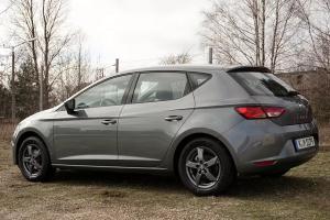 Grey SEAT Leon 2015 in Riga, with an engine capacity of 1.60 L and mileage of 208 thousand km for 8300 €, photo 9 on AUTOMOTO.COM.LV