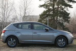 Grey SEAT Leon 2015 in Riga, with an engine capacity of 1.60 L and mileage of 208 thousand km for 8300 €, photo 14 on AUTOMOTO.COM.LV
