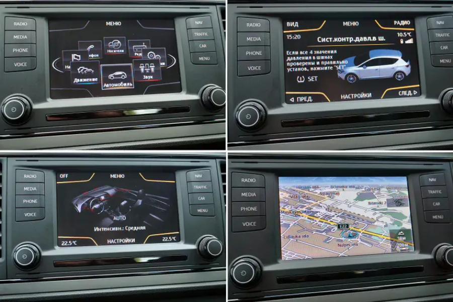 Grey SEAT Leon 2015 in Riga, with an engine capacity of 1.60 L and mileage of 208 thousand km for 8300 €, photo 29 on AUTOMOTO.COM.LV
