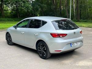 Grey SEAT Leon 2015 in Riga, with an engine capacity of 1.60 L and mileage of 0 thousand km for 7499 €, photo 4 on AUTOMOTO.COM.LV