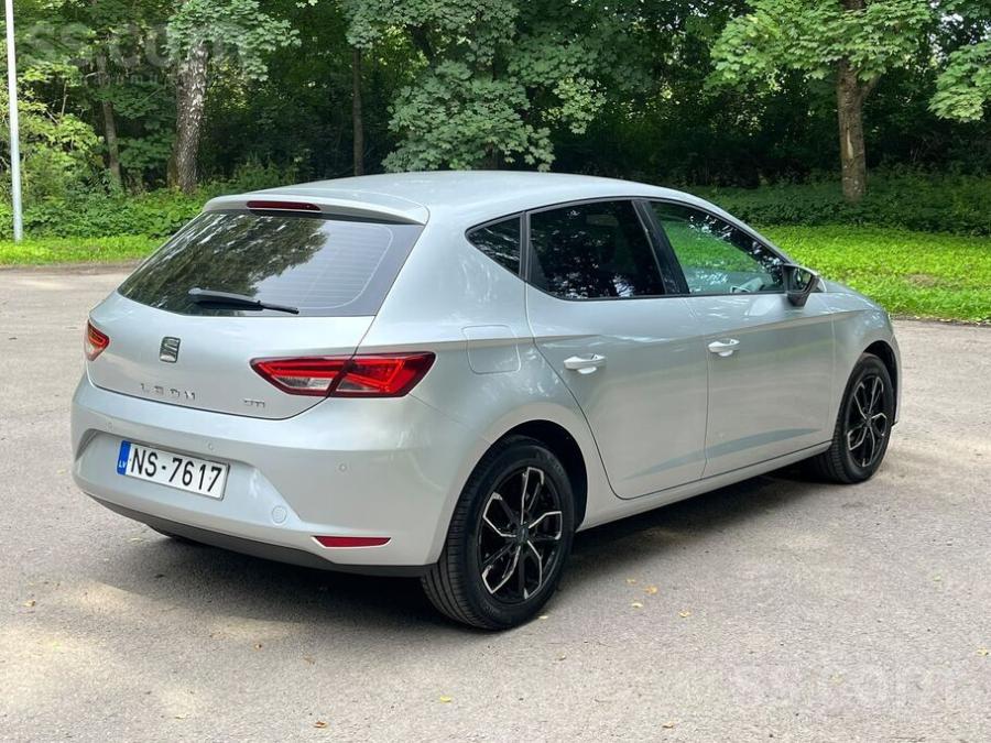 Grey SEAT Leon 2015 in Riga, with an engine capacity of 1.60 L and mileage of 0 thousand km for 7499 €, photo 6 on AUTOMOTO.COM.LV