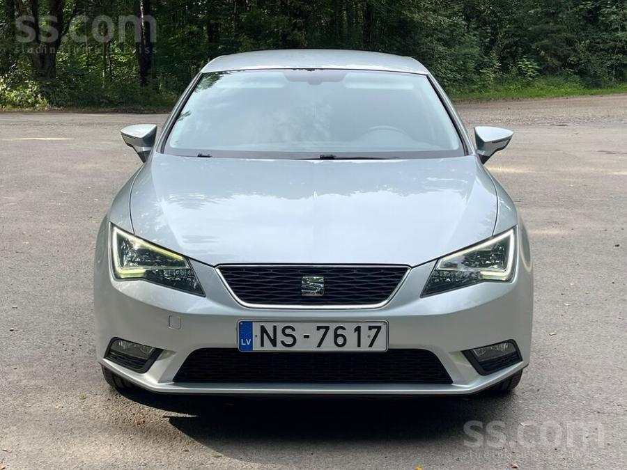 Grey SEAT Leon 2015 in Riga, with an engine capacity of 1.60 L and mileage of 0 thousand km for 7499 €, photo 9 on AUTOMOTO.COM.LV