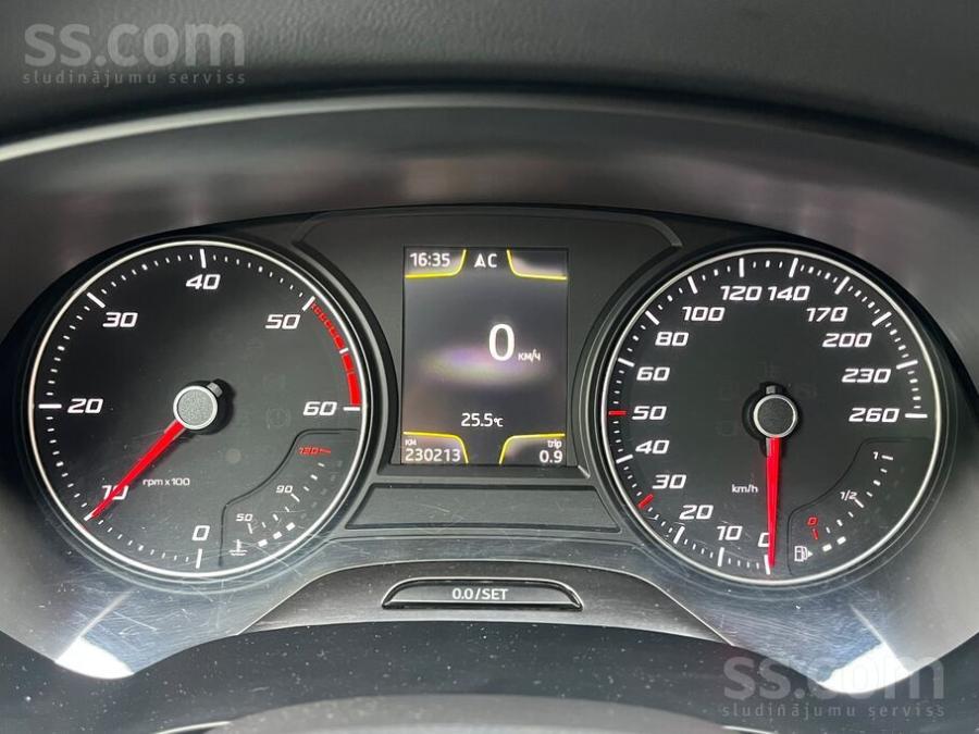 Grey SEAT Leon 2015 in Riga, with an engine capacity of 1.60 L and mileage of 0 thousand km for 7499 €, photo 14 on AUTOMOTO.COM.LV