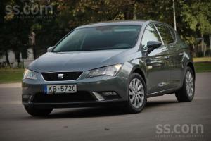 Grey SEAT Leon 2015 in Riga, with an engine capacity of 1.40 L and mileage of 153 thousand km for 6300 €, photo  on AUTOMOTO.COM.LV