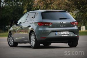 Grey SEAT Leon 2015 in Riga, with an engine capacity of 1.40 L and mileage of 153 thousand km for 6300 €, photo 4 on AUTOMOTO.COM.LV