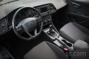Grey SEAT Leon 2015 in Riga, with an engine capacity of 1.40 L and mileage of 153 thousand km for 6300 €, photo 9 on AUTOMOTO.COM.LV