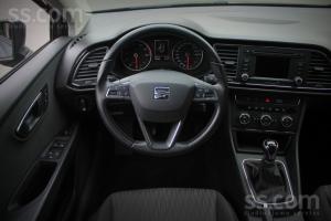 Grey SEAT Leon 2015 in Riga, with an engine capacity of 1.40 L and mileage of 153 thousand km for 6300 €, photo 10 on AUTOMOTO.COM.LV