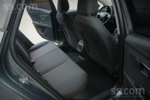 Grey SEAT Leon 2015 in Riga, with an engine capacity of 1.40 L and mileage of 153 thousand km for 6300 €, photo 13 on AUTOMOTO.COM.LV