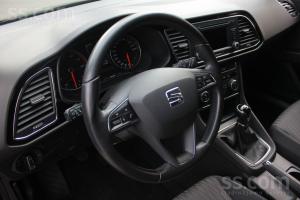Grey SEAT Leon 2015 in Riga, with an engine capacity of 1.40 L and mileage of 153 thousand km for 6300 €, photo 14 on AUTOMOTO.COM.LV