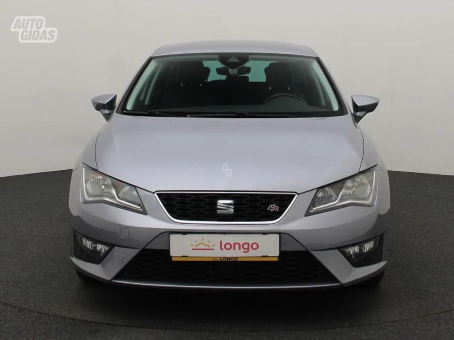 Pelēks SEAT Leon 2016 Viļņa, ar dzinēja tilpumu 2.00 L un nobraukumu 270 tūkst. km par 8699 €, foto 4 vietnē AUTOMOTO.COM.LV