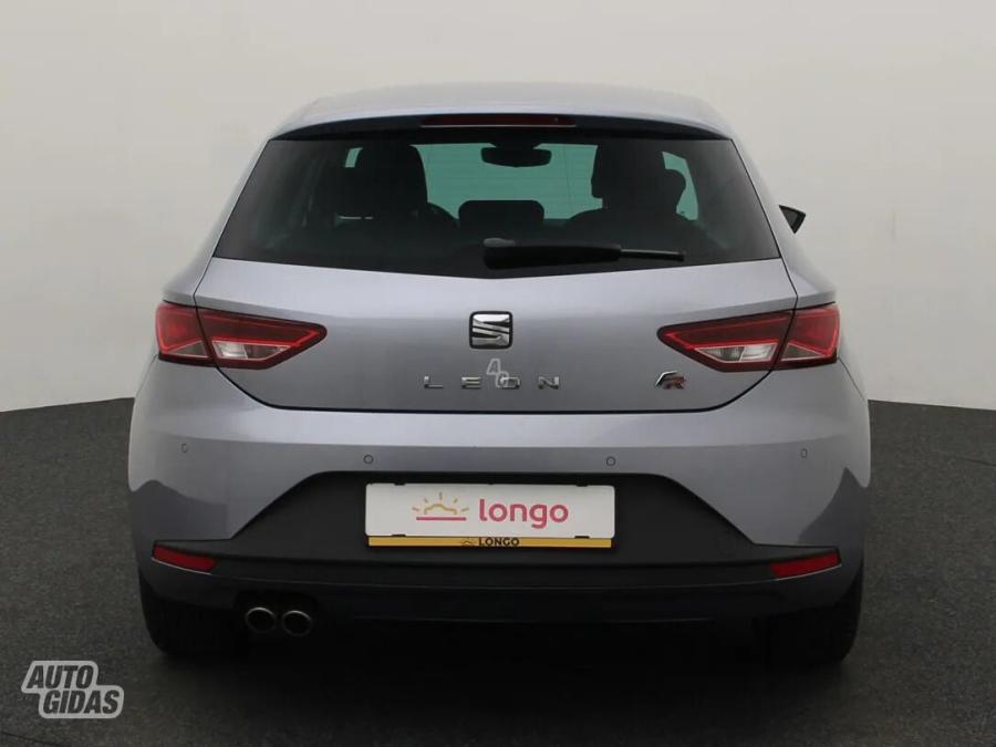 Pelēks SEAT Leon 2016 Viļņa, ar dzinēja tilpumu 2.00 L un nobraukumu 270 tūkst. km par 8699 €, foto 6 vietnē AUTOMOTO.COM.LV