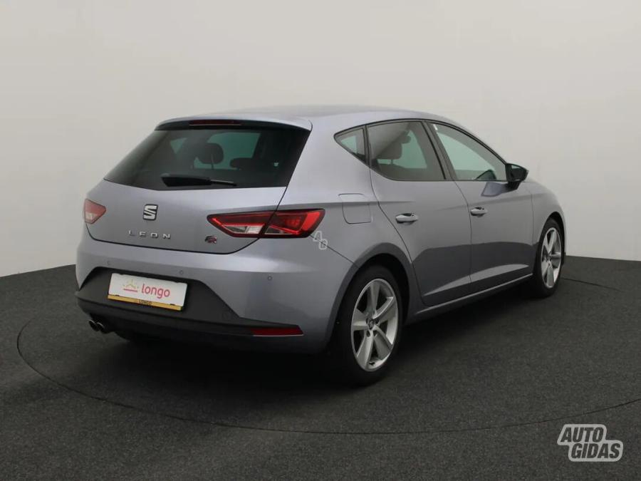 Pelēks SEAT Leon 2016 Viļņa, ar dzinēja tilpumu 2.00 L un nobraukumu 270 tūkst. km par 8699 €, foto 9 vietnē AUTOMOTO.COM.LV