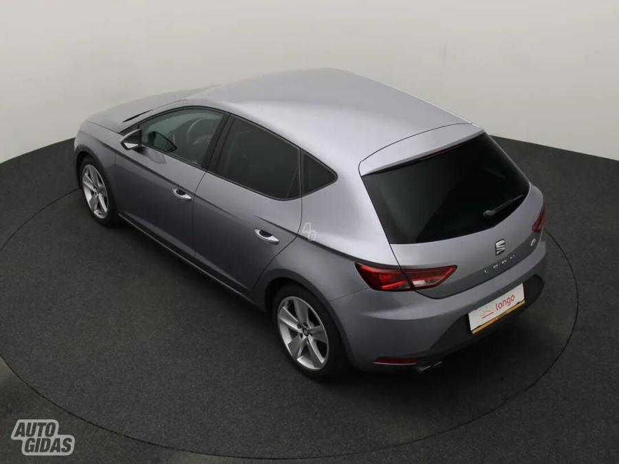 Pelēks SEAT Leon 2016 Viļņa, ar dzinēja tilpumu 2.00 L un nobraukumu 270 tūkst. km par 8699 €, foto 13 vietnē AUTOMOTO.COM.LV