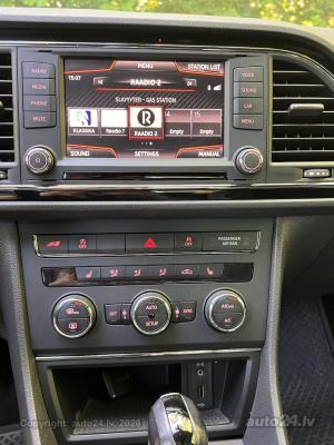Pelēks SEAT Leon 2016 Tallina, ar dzinēja tilpumu 2.00 L un nobraukumu 140 tūkst. km par 15900 €, foto 28 vietnē AUTOMOTO.COM.LV