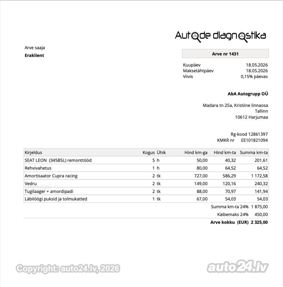 Pelēks SEAT Leon 2016 Tallina, ar dzinēja tilpumu 2.00 L un nobraukumu 140 tūkst. km par 15900 €, foto 29 vietnē AUTOMOTO.COM.LV