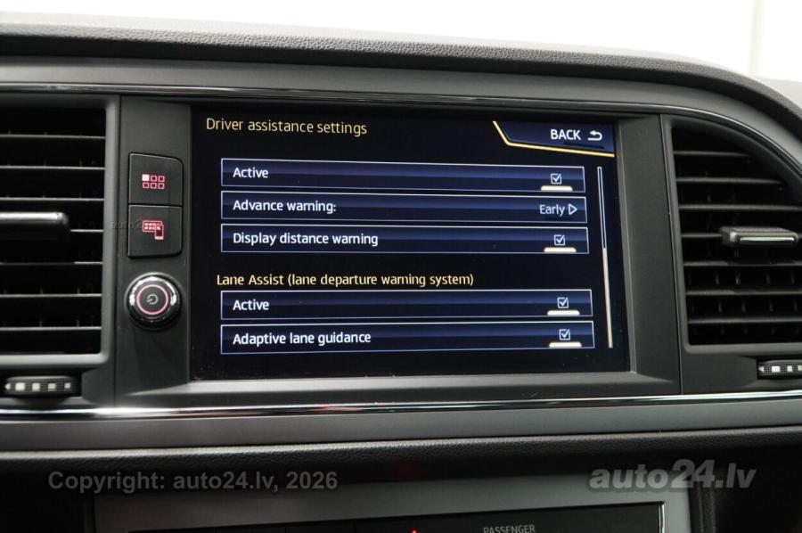 Pelēks SEAT Leon 2017 Tallina, ar dzinēja tilpumu 1.40 L un nobraukumu 162 tūkst. km par 11900 €, foto 18 vietnē AUTOMOTO.COM.LV