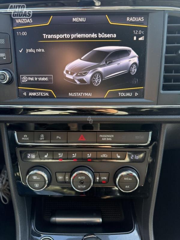 Grey SEAT Leon 2017 in Siauliai, with an engine capacity of 1.40 L and mileage of 221 thousand km for 7300 €, photo 5 on AUTOMOTO.COM.LV