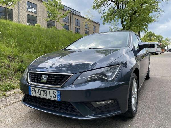 Grey SEAT Leon 2018 in Vilnius, with an engine capacity of 1.50 L and mileage of 273 thousand km for 6700 €, photo 5 on AUTOMOTO.COM.LV