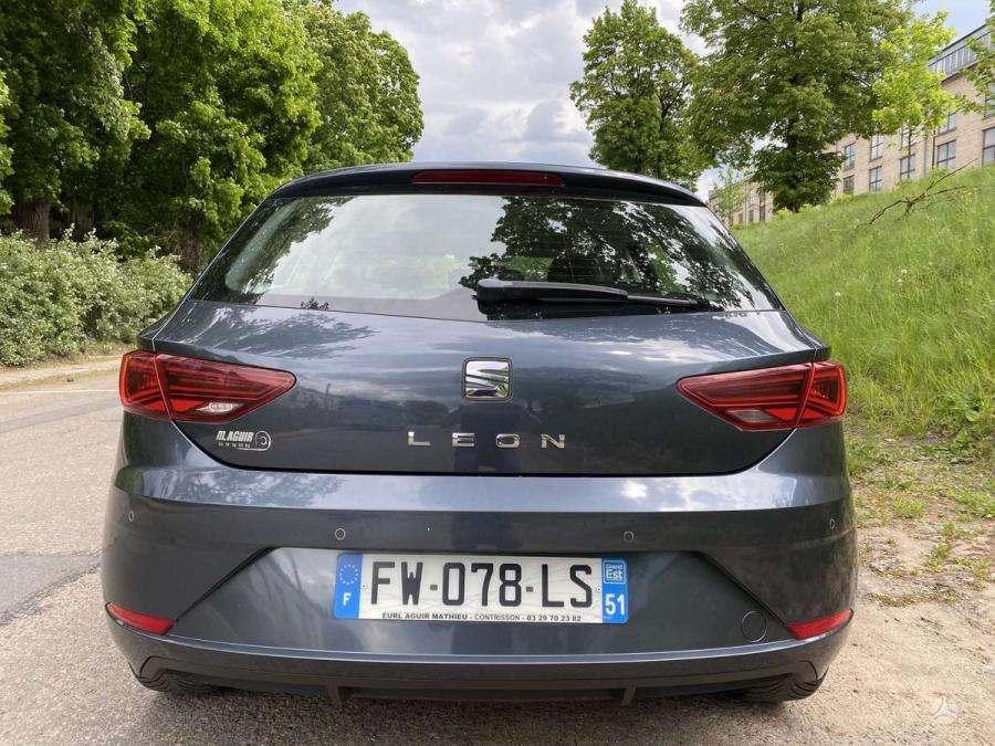 Pelēks SEAT Leon 2018 Viļņa, ar dzinēja tilpumu 1.50 L un nobraukumu 273 tūkst. km par 6700 €, foto 7 vietnē AUTOMOTO.COM.LV