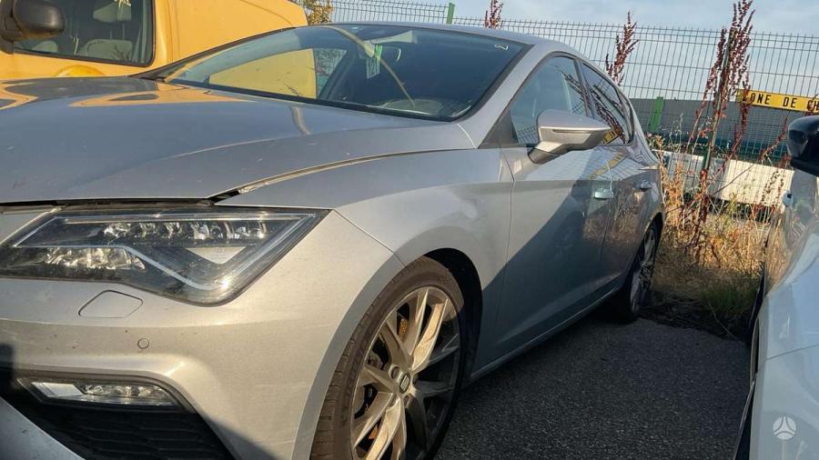 Grey SEAT Leon 2019 in Kedainiai, with an engine capacity of 1.97 L and mileage of 280 thousand km for 8300 €, photo 1 on AUTOMOTO.COM.LV