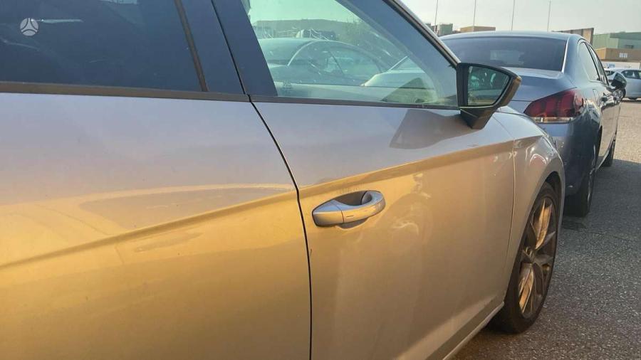 Grey SEAT Leon 2019 in Kedainiai, with an engine capacity of 1.97 L and mileage of 280 thousand km for 8300 €, photo 5 on AUTOMOTO.COM.LV