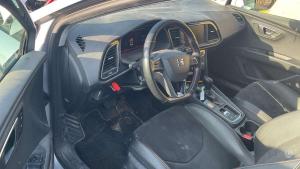 Grey SEAT Leon 2019 in Kedainiai, with an engine capacity of 1.97 L and mileage of 280 thousand km for 8300 €, photo 15 on AUTOMOTO.COM.LV