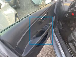 Grey SEAT Leon 2019 in Kedainiai, with an engine capacity of 1.97 L and mileage of 280 thousand km for 8300 €, photo 17 on AUTOMOTO.COM.LV