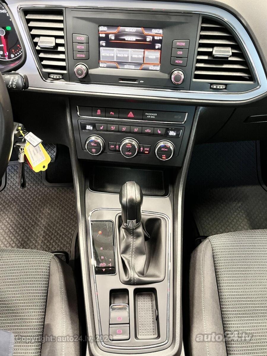 Grey SEAT Leon 2020 in Tallinn, with an engine capacity of 1.50 L and mileage of 100 thousand km for 10900 €, photo 19 on AUTOMOTO.COM.LV