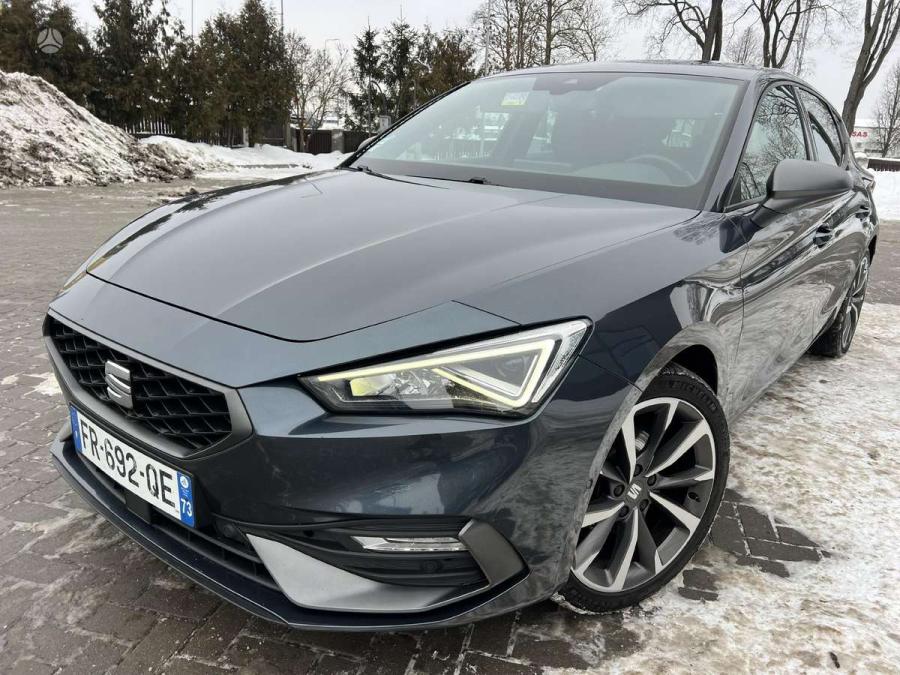 Grey SEAT Leon 2020 in Vilnius, with an engine capacity of 1.97 L and mileage of 204 thousand km for 14600 €, photo 5 on AUTOMOTO.COM.LV