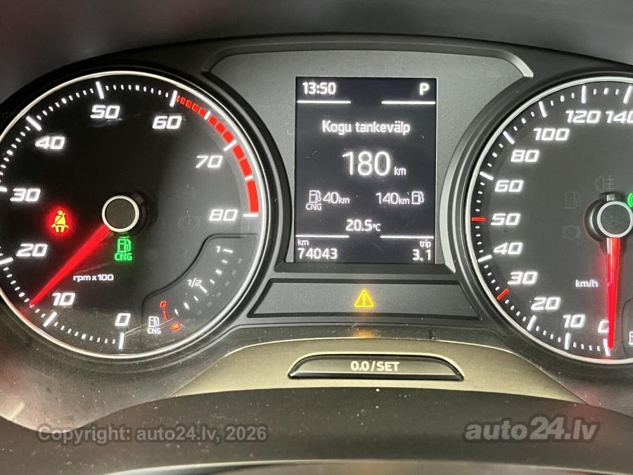 Grey SEAT Leon 2020 in Tallinn, with an engine capacity of 1.50 L and mileage of 74 thousand km for 11500 €, photo 13 on AUTOMOTO.COM.LV