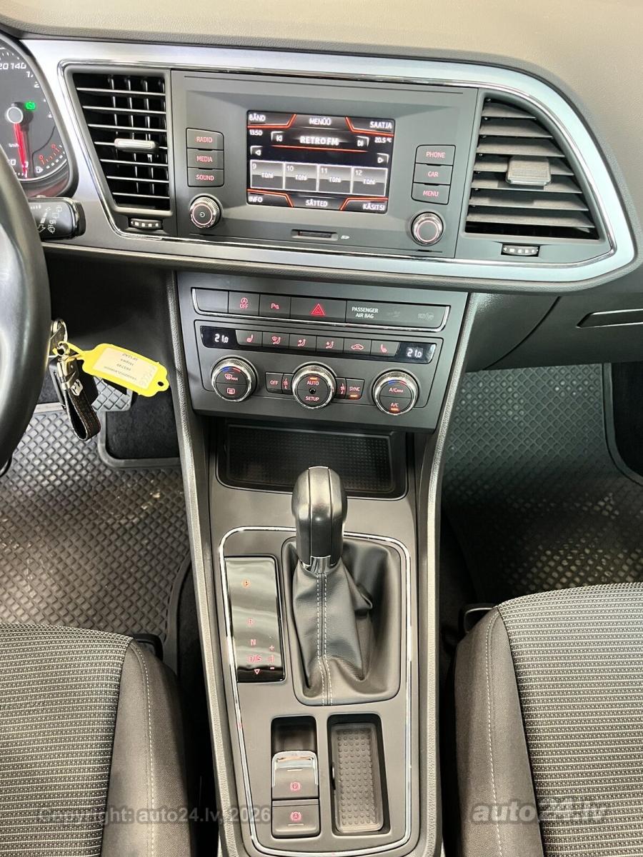Grey SEAT Leon 2020 in Tallinn, with an engine capacity of 1.50 L and mileage of 74 thousand km for 11500 €, photo 16 on AUTOMOTO.COM.LV