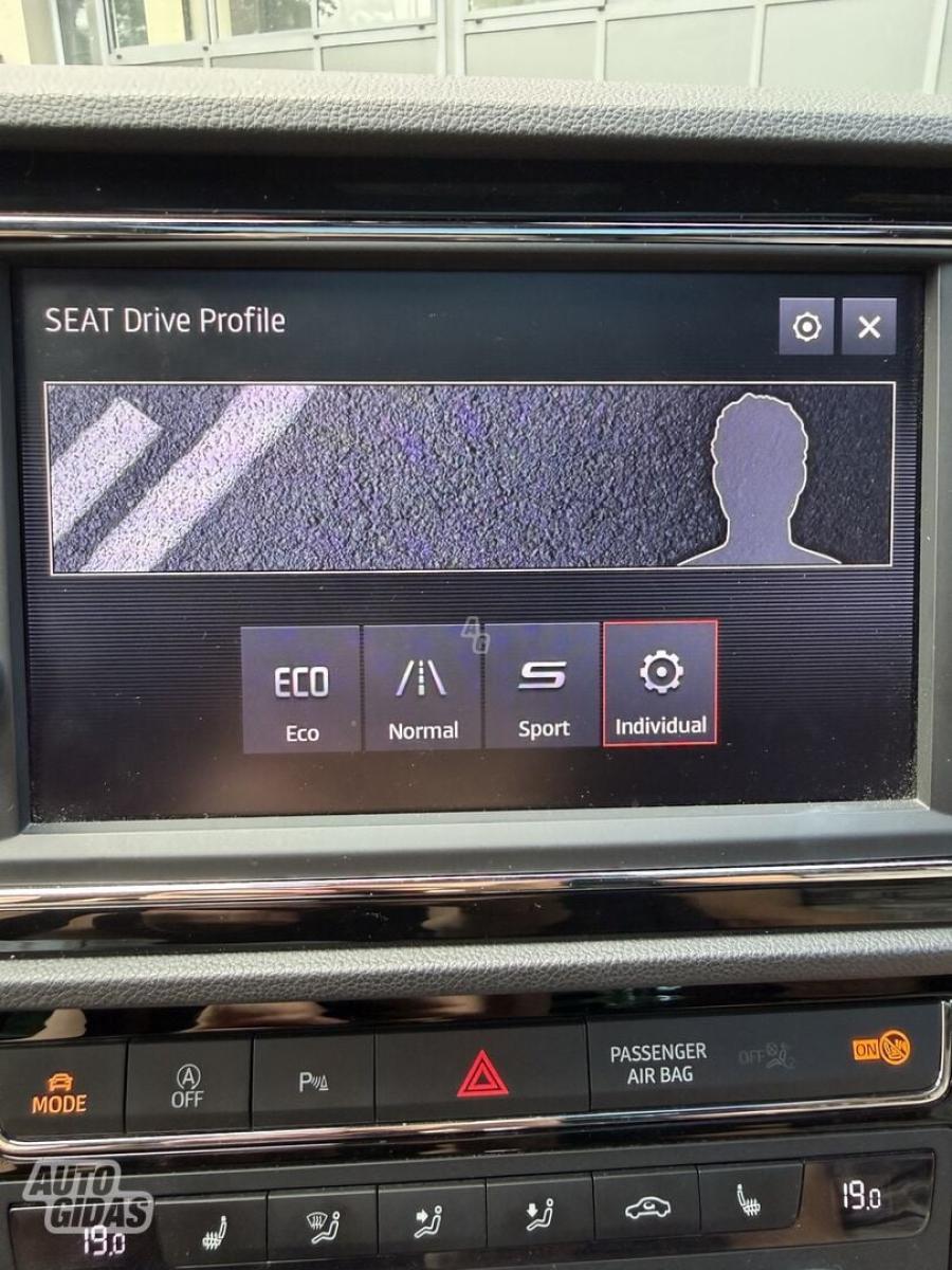 Grey SEAT Leon 2020 in Vilnius, with an engine capacity of 1.50 L and mileage of 171 thousand km for 13400 €, photo 25 on AUTOMOTO.COM.LV