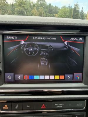Grey SEAT Leon 2020 in Vilnius, with an engine capacity of 1.50 L and mileage of 171 thousand km for 13400 €, photo 30 on AUTOMOTO.COM.LV
