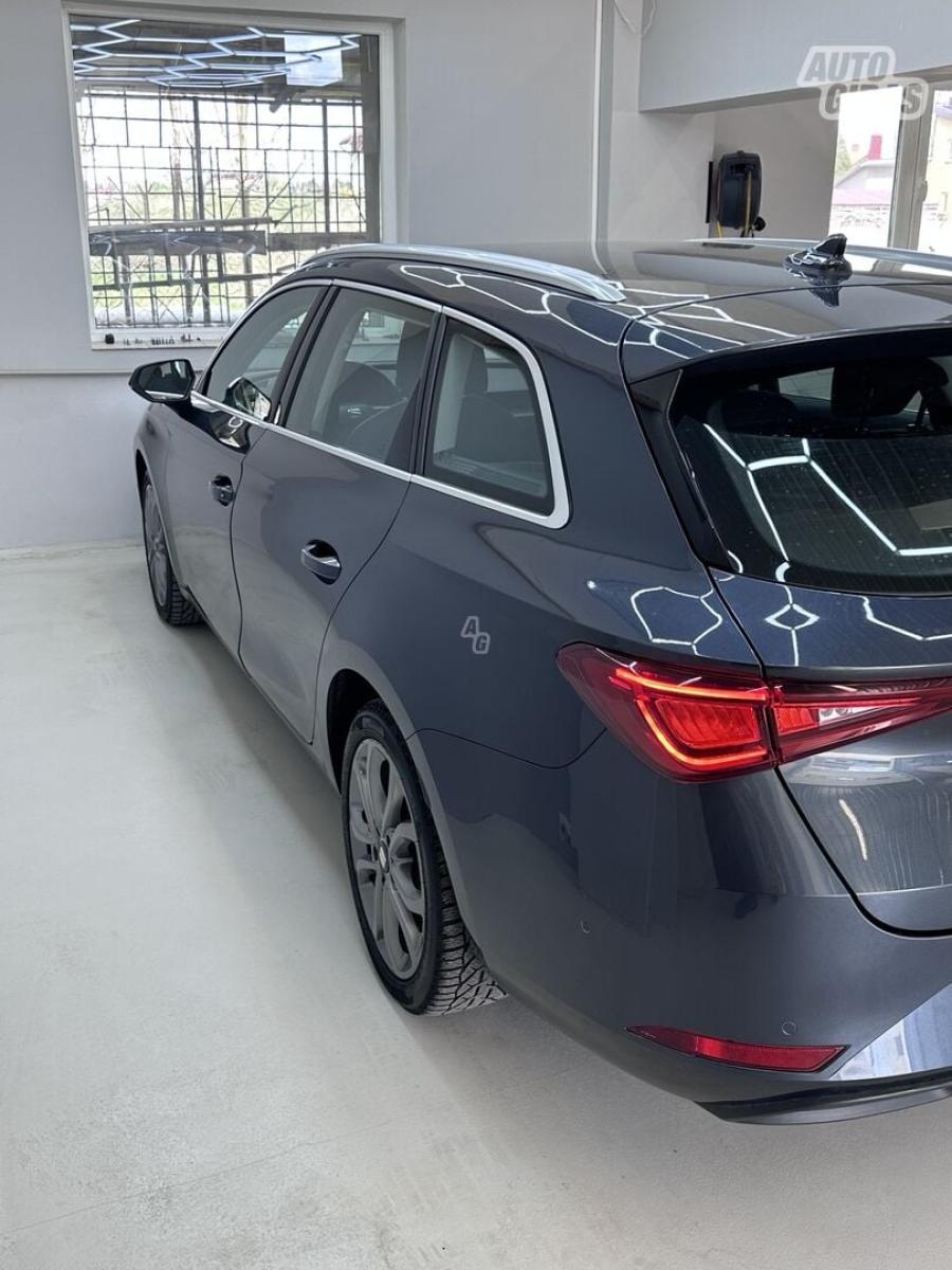 Grey SEAT Leon 2021 in Druskininkai, with an engine capacity of 1.50 L and mileage of 57 thousand km for 14500 €, photo 5 on AUTOMOTO.COM.LV