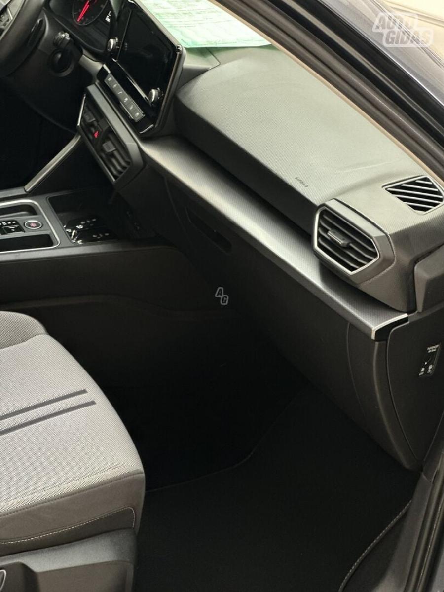 Grey SEAT Leon 2021 in Druskininkai, with an engine capacity of 1.50 L and mileage of 57 thousand km for 14500 €, photo 14 on AUTOMOTO.COM.LV