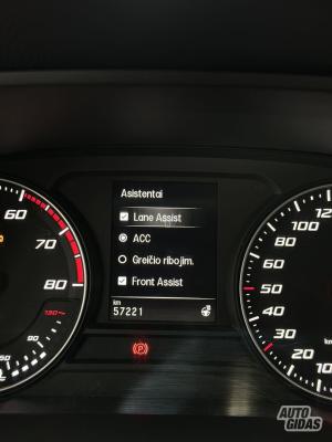 Grey SEAT Leon 2021 in Druskininkai, with an engine capacity of 1.50 L and mileage of 57 thousand km for 14500 €, photo 21 on AUTOMOTO.COM.LV