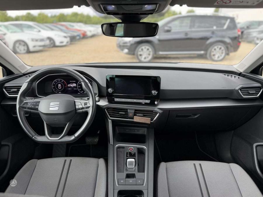 Grey SEAT Leon 2021 in Siauliai, with an engine capacity of 1.00 L and mileage of 82 thousand km for 12500 €, photo 14 on AUTOMOTO.COM.LV